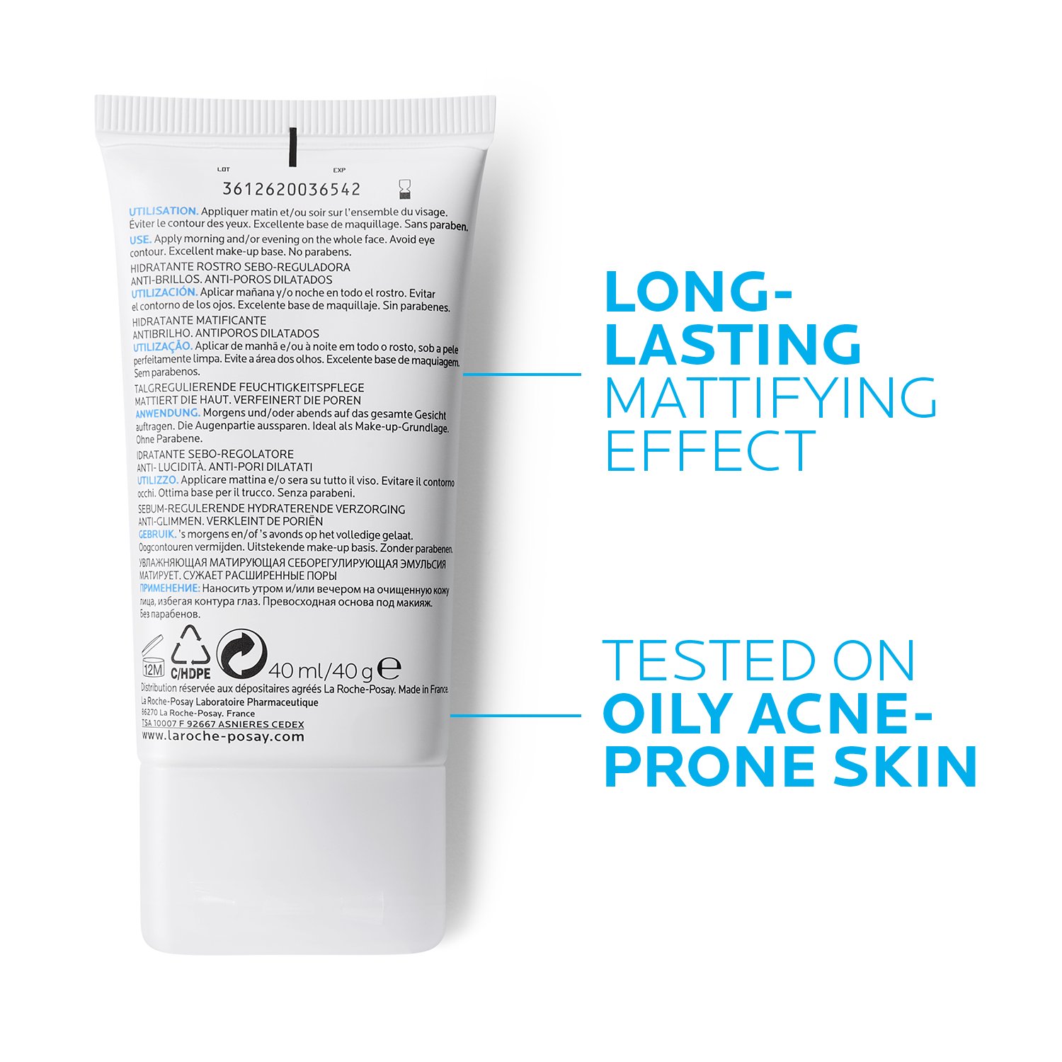 Effaclar Mat, Mattifying Face Moisturiser | La Roche Posay